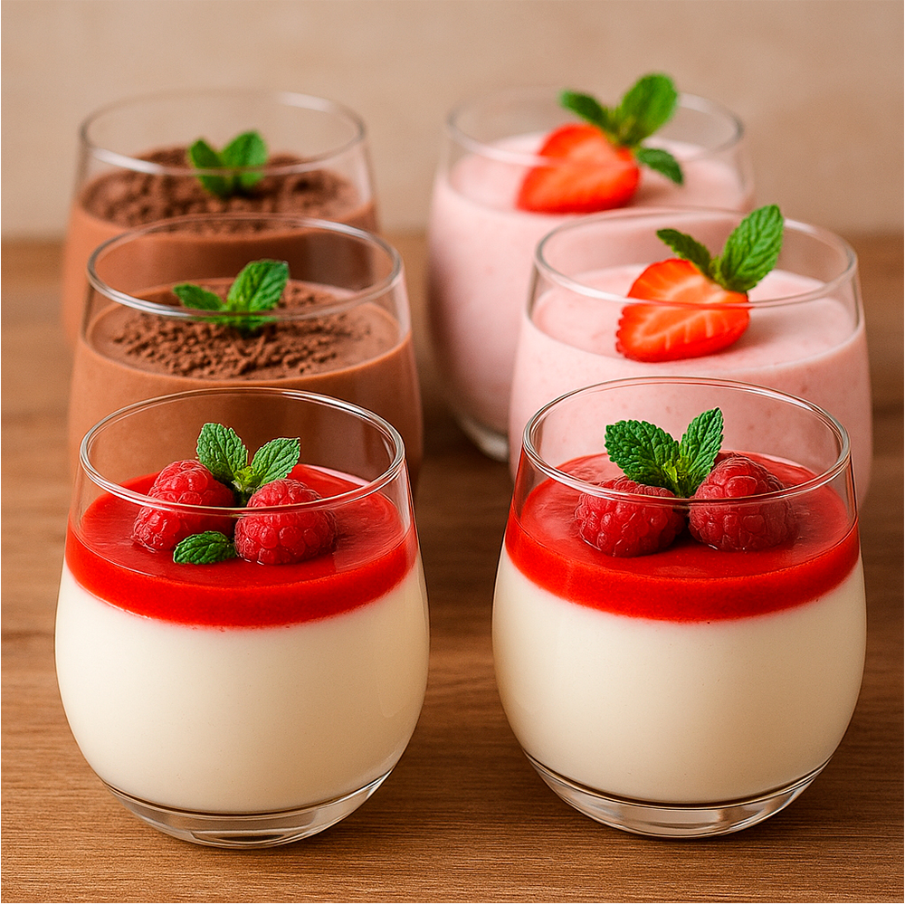 Panna Cotta & Mousses - happybaking.org